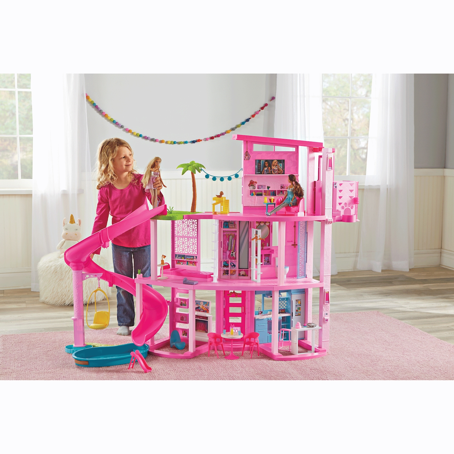 Barbie Dreamhouse Dollhouse & Accessories | Ginny's