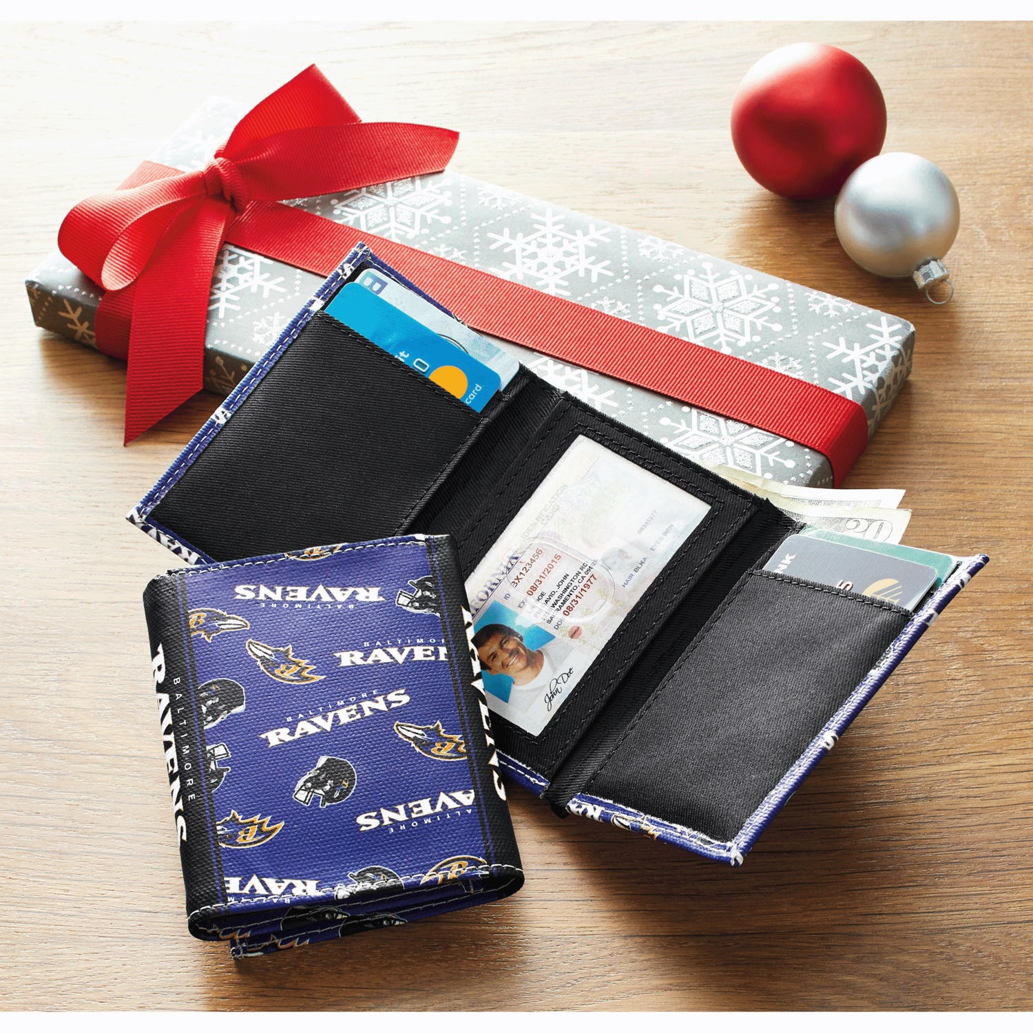 NFL Canvas Trifold Wallet | Ginny's