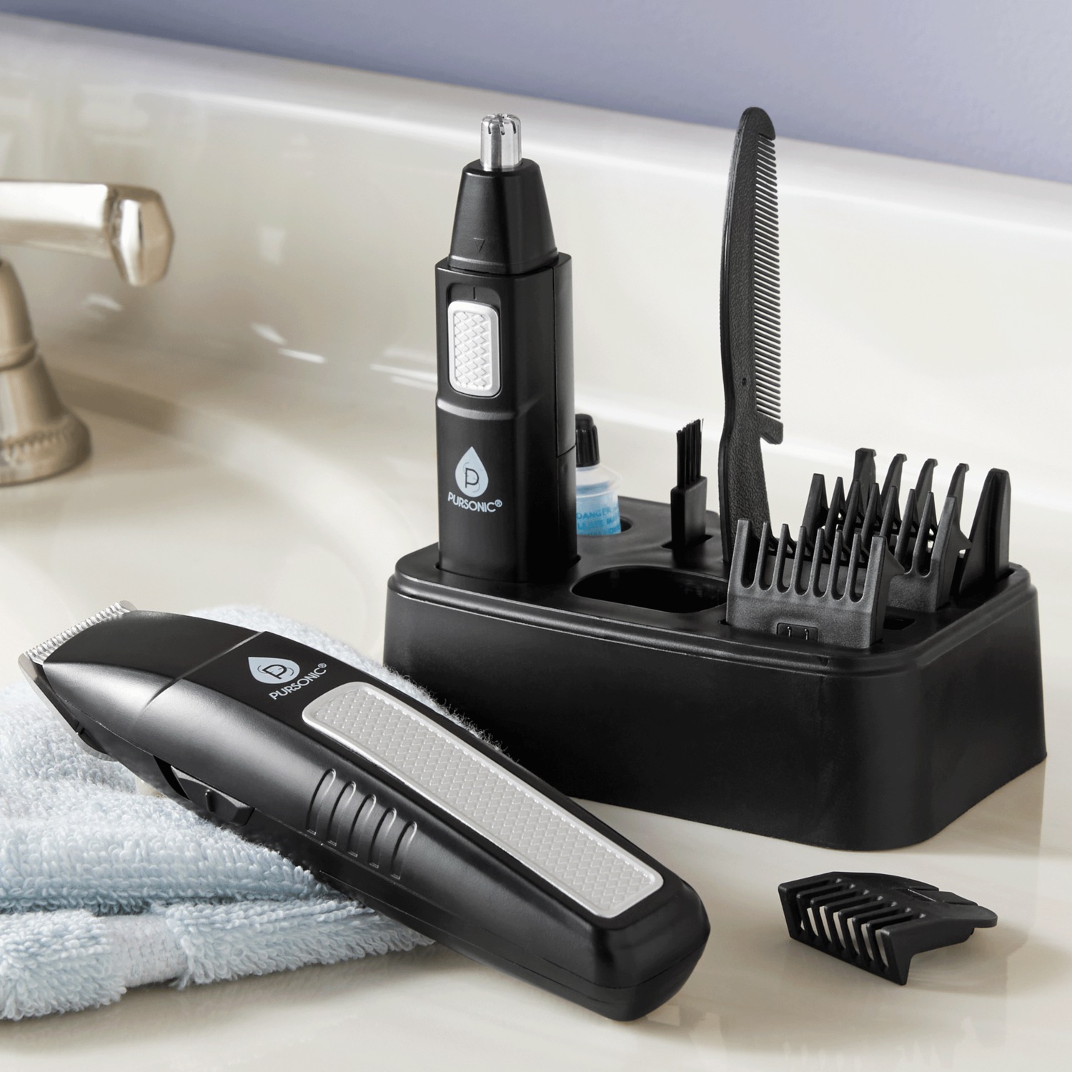 Men's Grooming Kit with Stand | Ginny's