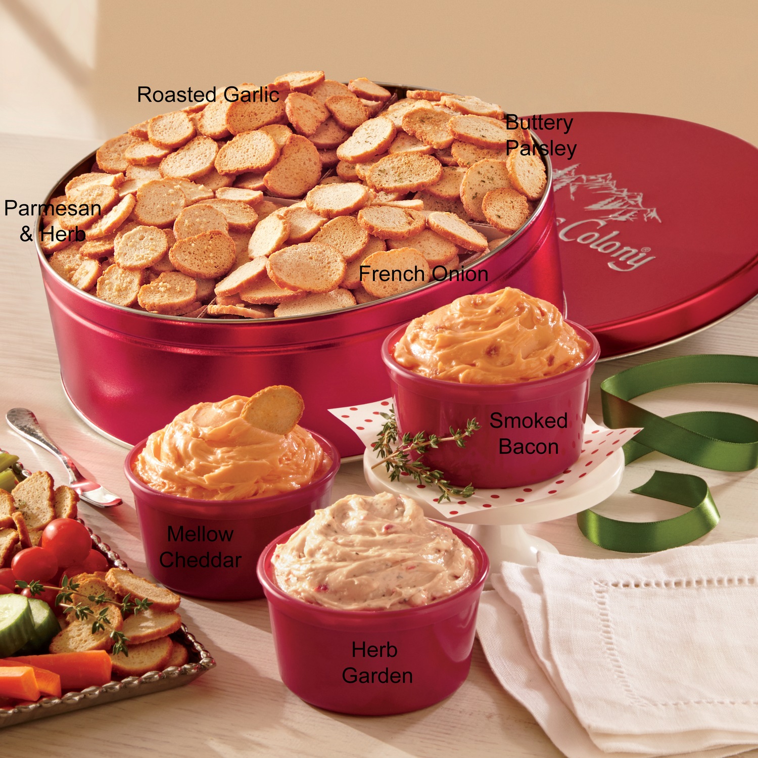 Incredible Spreadables® with Crunchy Crrrisps | Ginny's