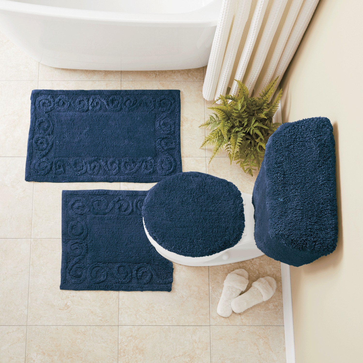 5-Piece Scroll Bath Set | Ginny's
