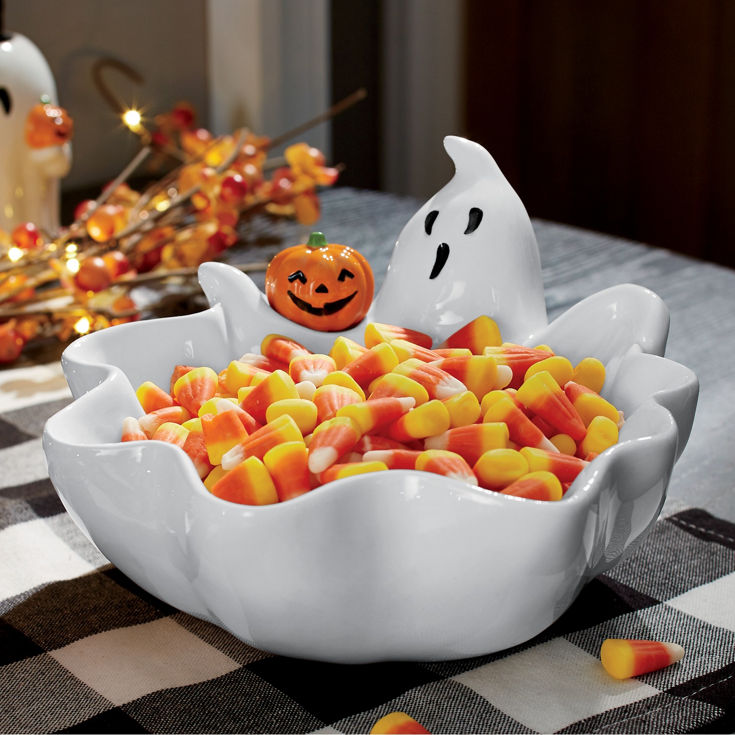 Halloween Ghost Bowl | Ginny's