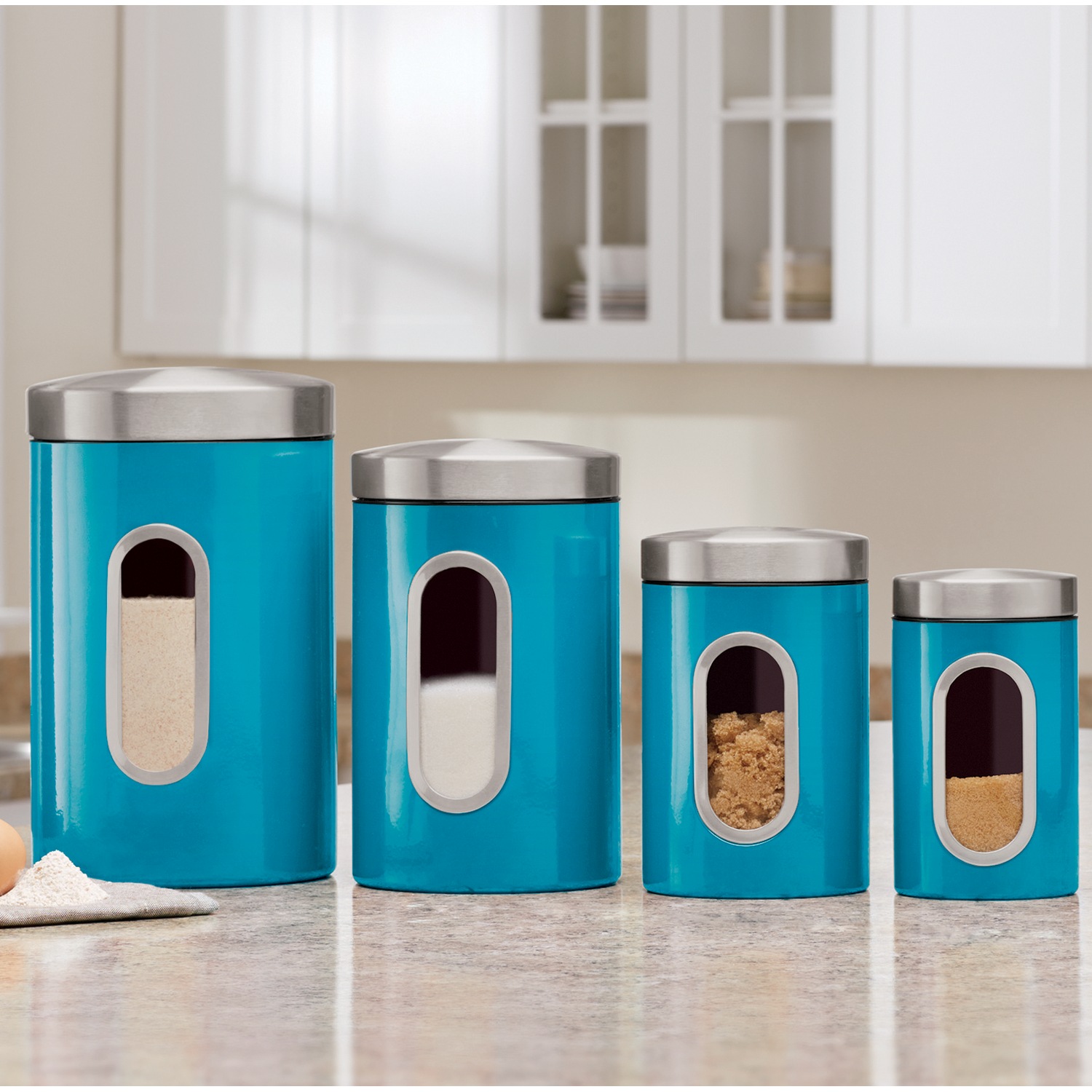 4-Piece Window Canister Set | Ginny's