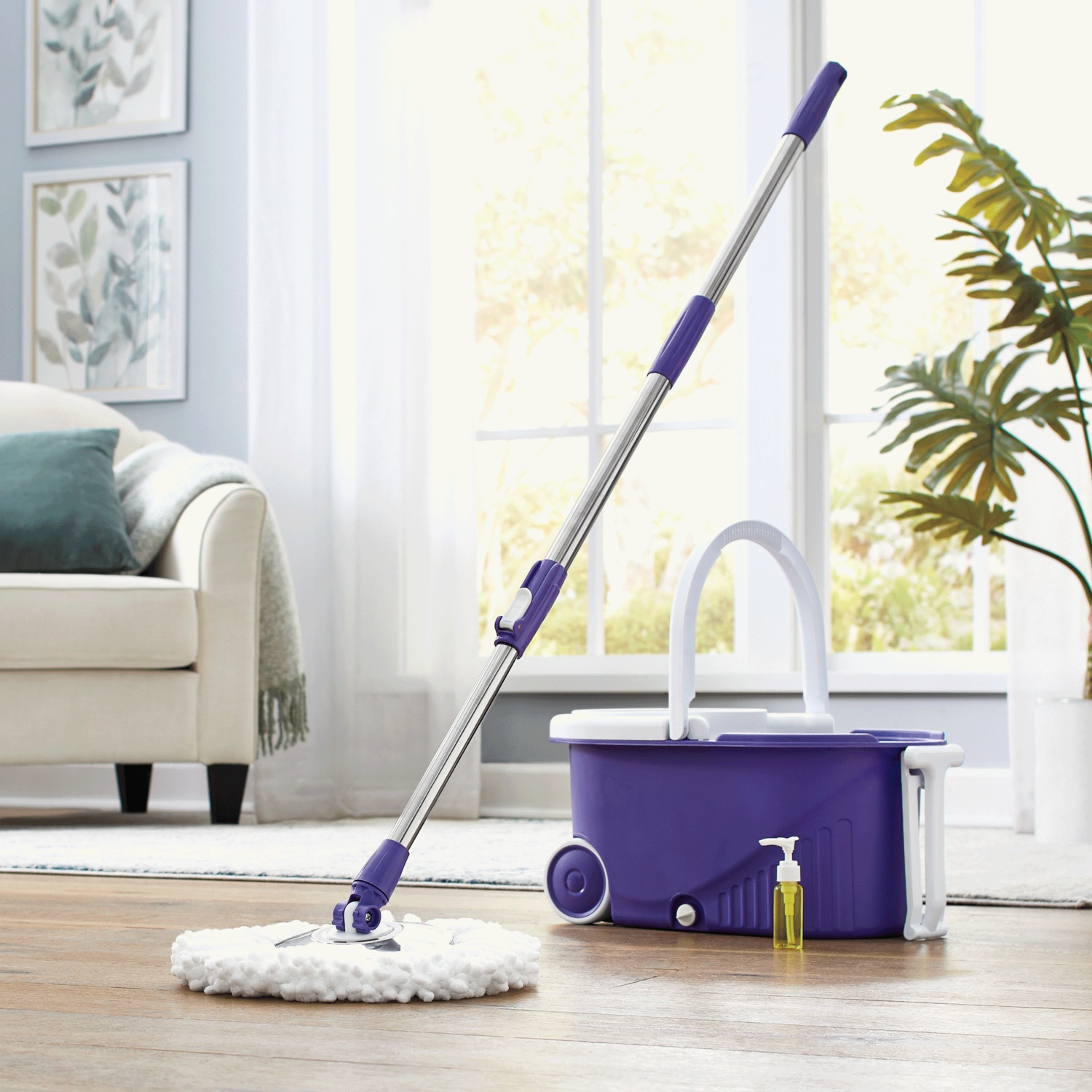 Personalized Clean Water Spin Mop System | Ginny's