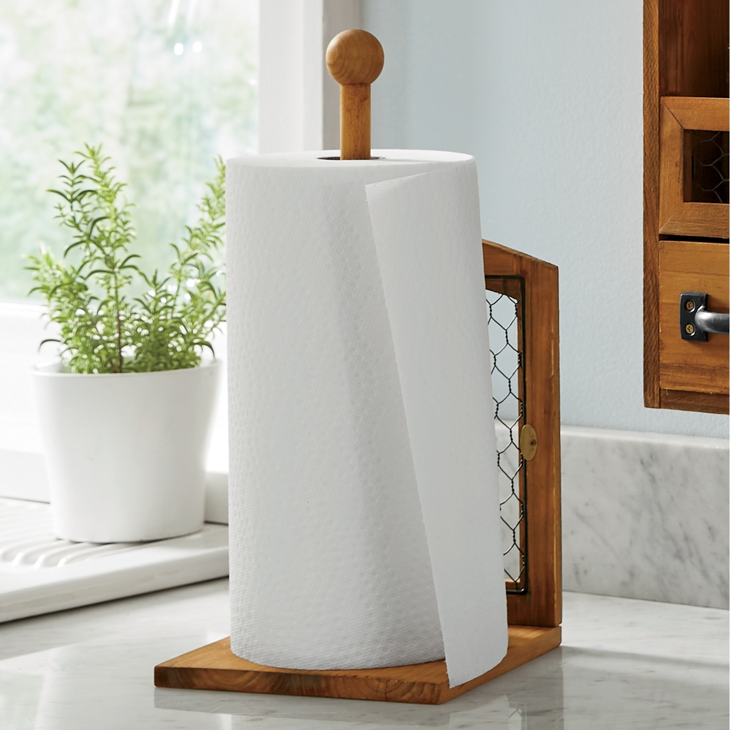 Chicken Wire Paper Towel Holder | Ginny's
