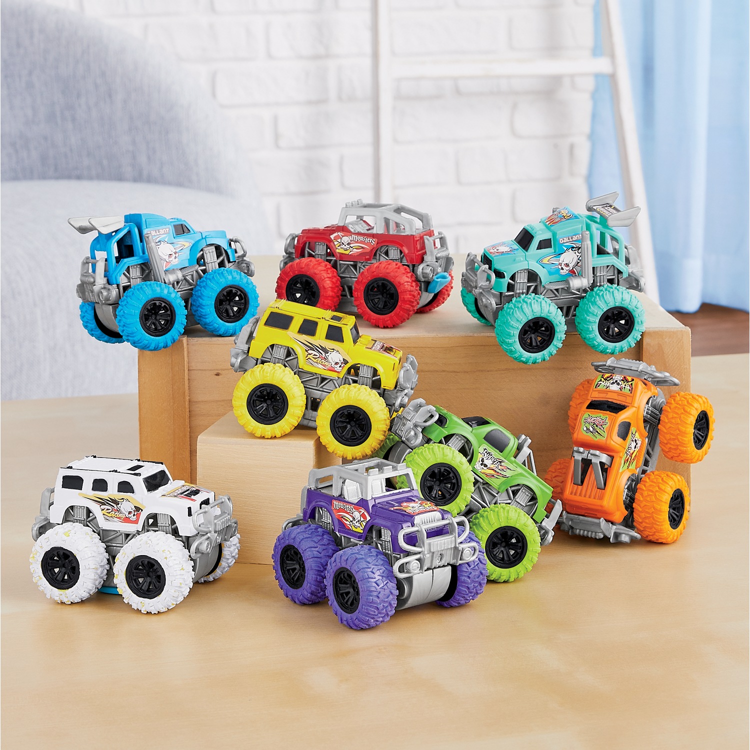Set of 8 Monster Wheel Off-Roaders | Ginny's