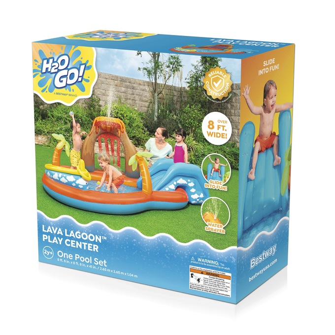 Bestway Lava Lagoon Inflatable Water Play Center | Ginny's