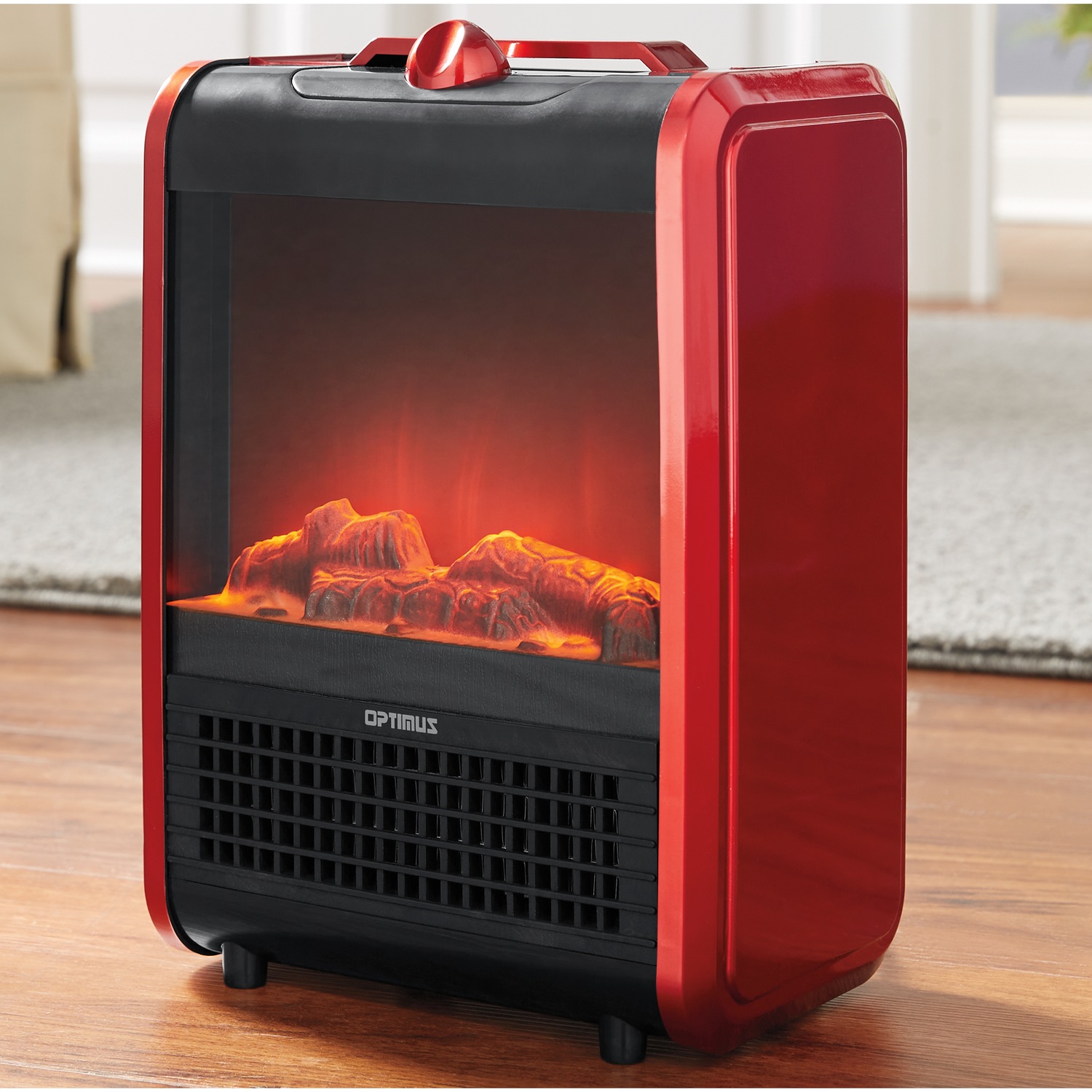 Optimus Mini Ceramic Fireplace | Ginny's