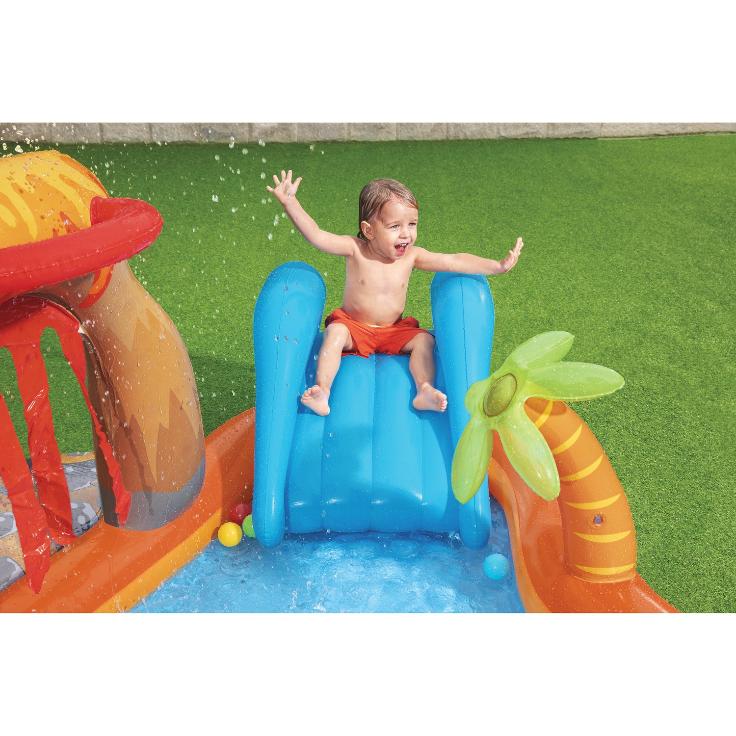 Bestway Lava Lagoon Inflatable Water Play Center | Ginny's