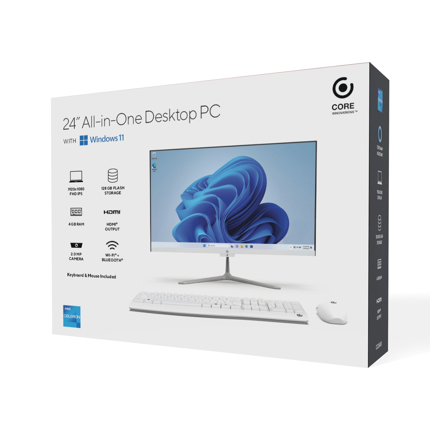 Core Innovations 24" All-In-One Desktop PC | Ginny's