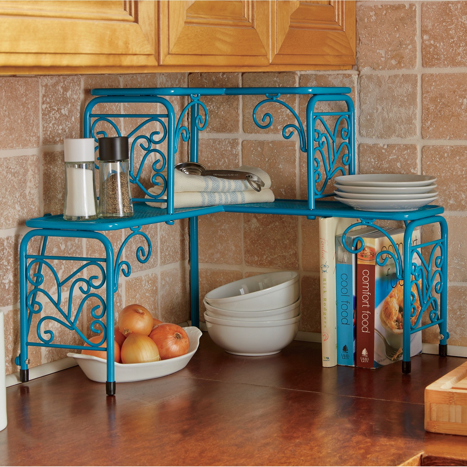 Scroll Corner Shelf | Ginny's