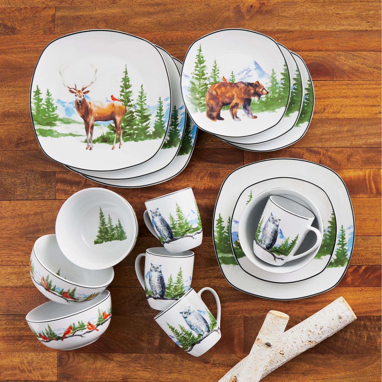 Winter Wonderland Dinnerware & Canister Sets | Ginny's