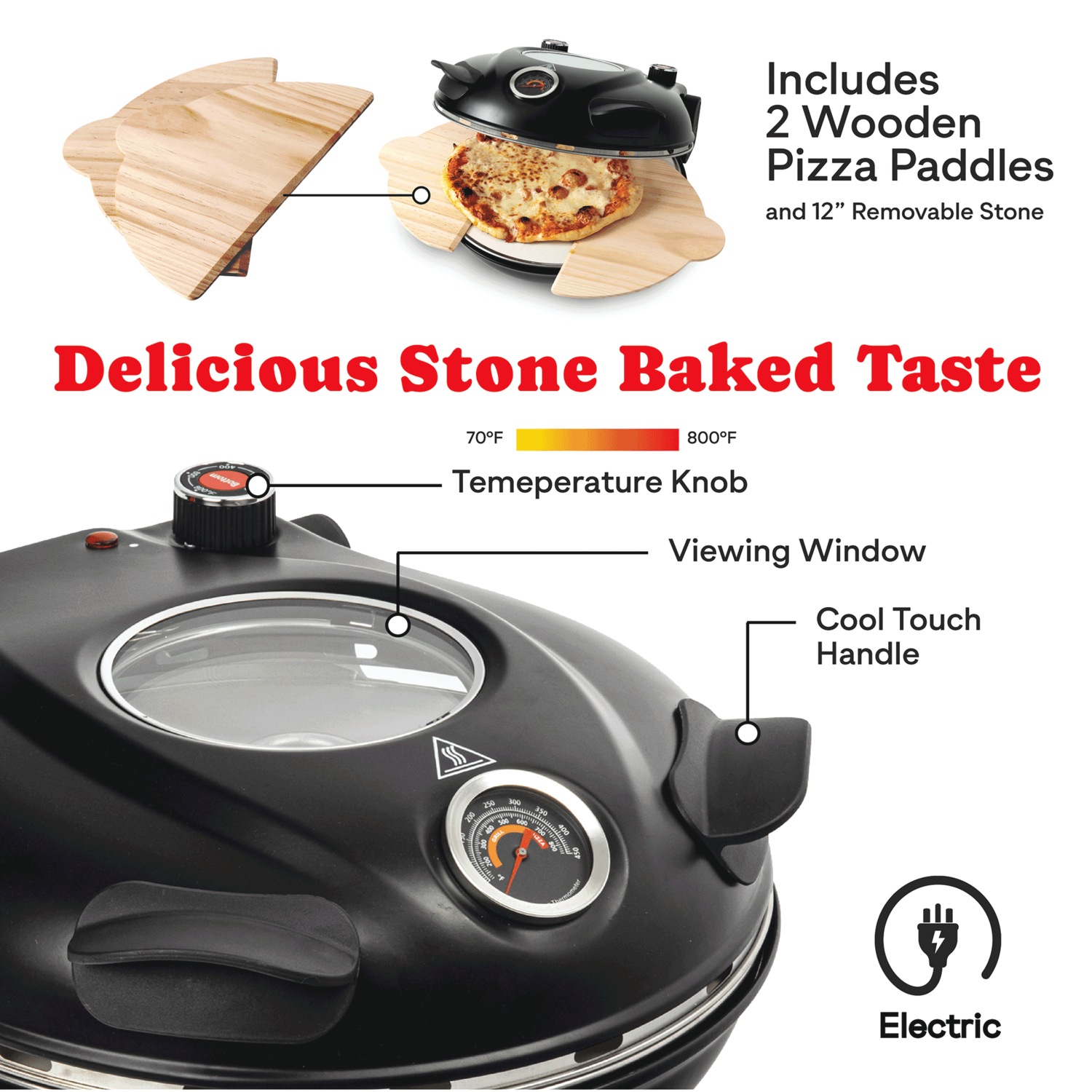 Granitestone Piezano Pizza Oven | Ginny's