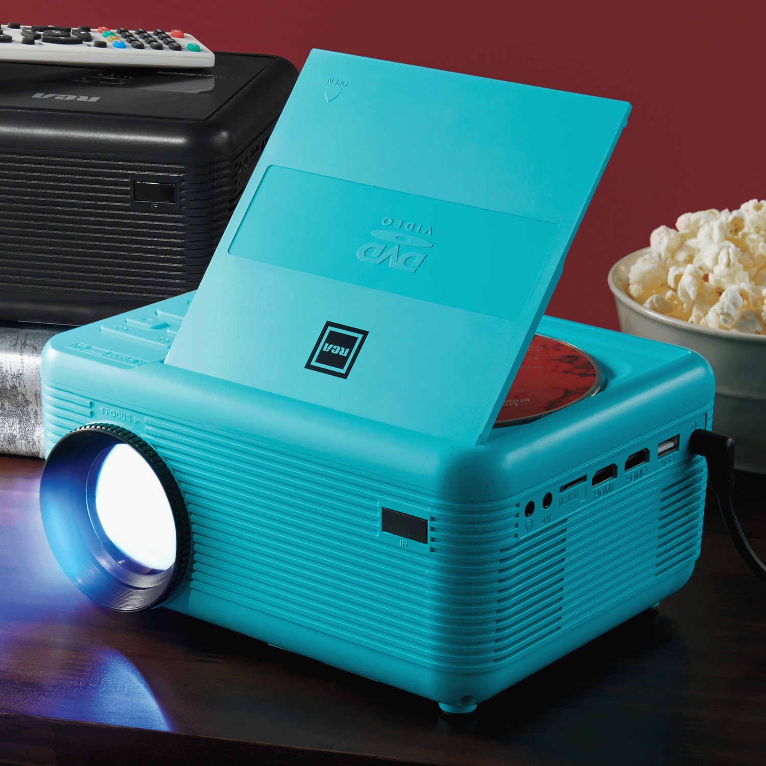 RCA Projector with DVD Player and Screen | Ginny's