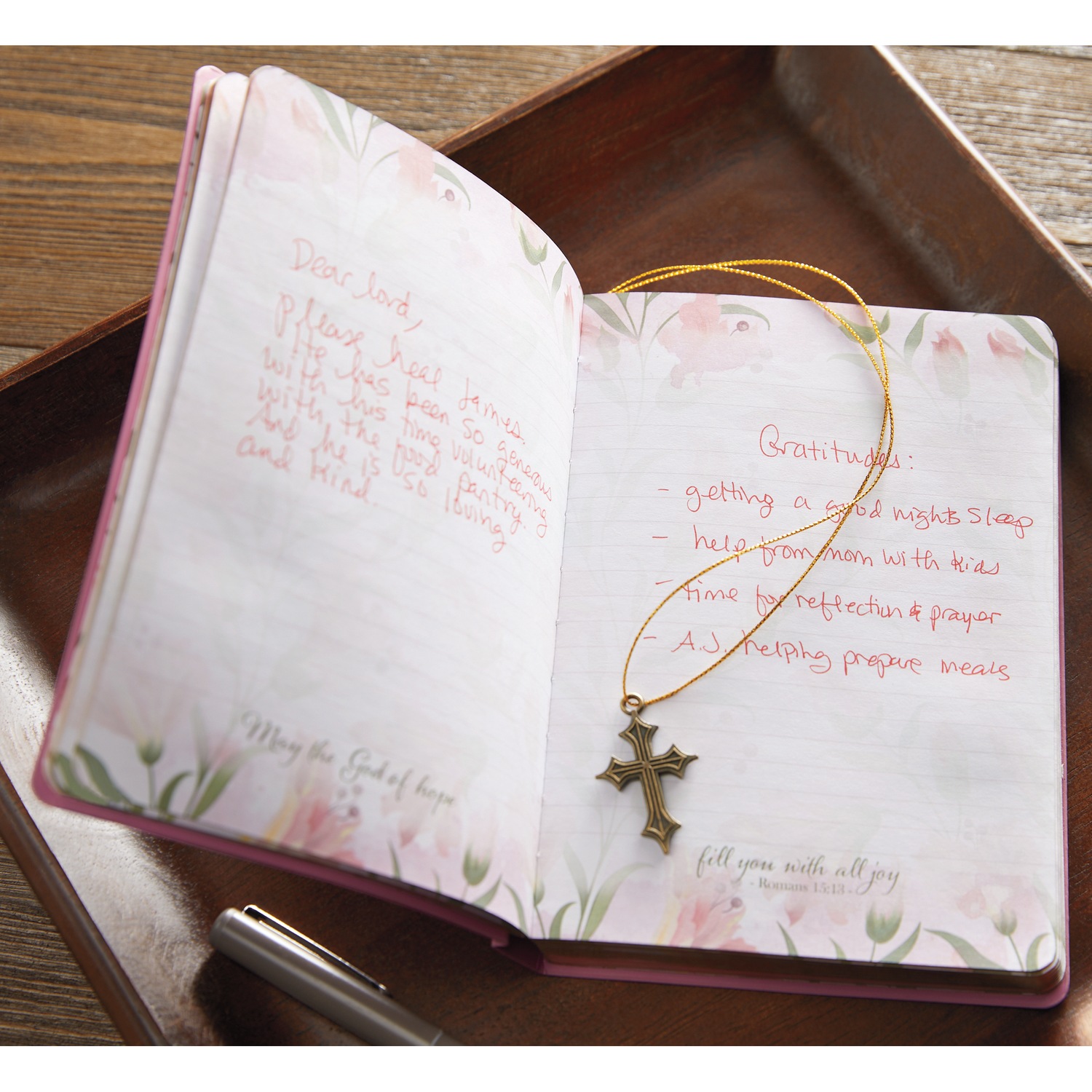Inspirational Cross Journal | Ginny's