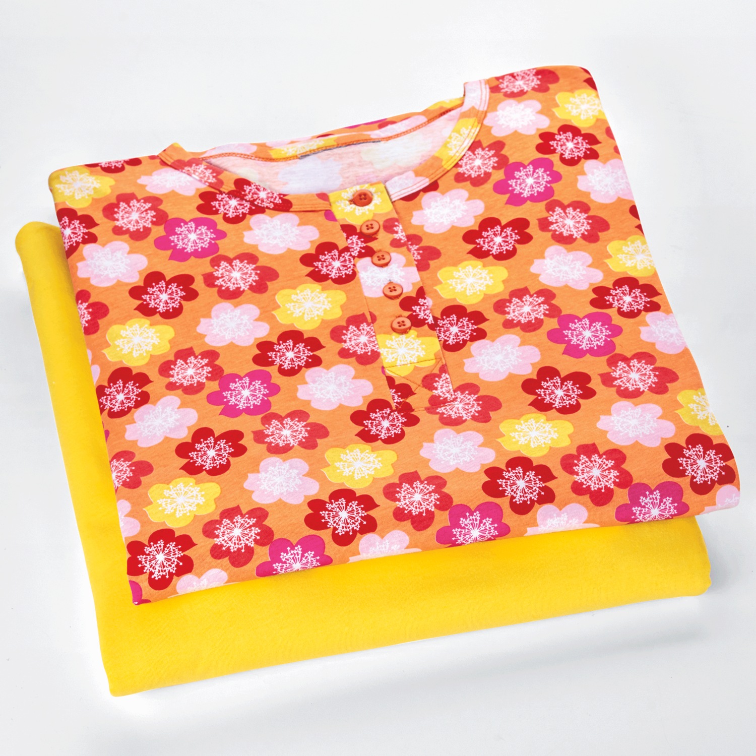 2-Pack Comfort Henley Nightshirt | Ginny's