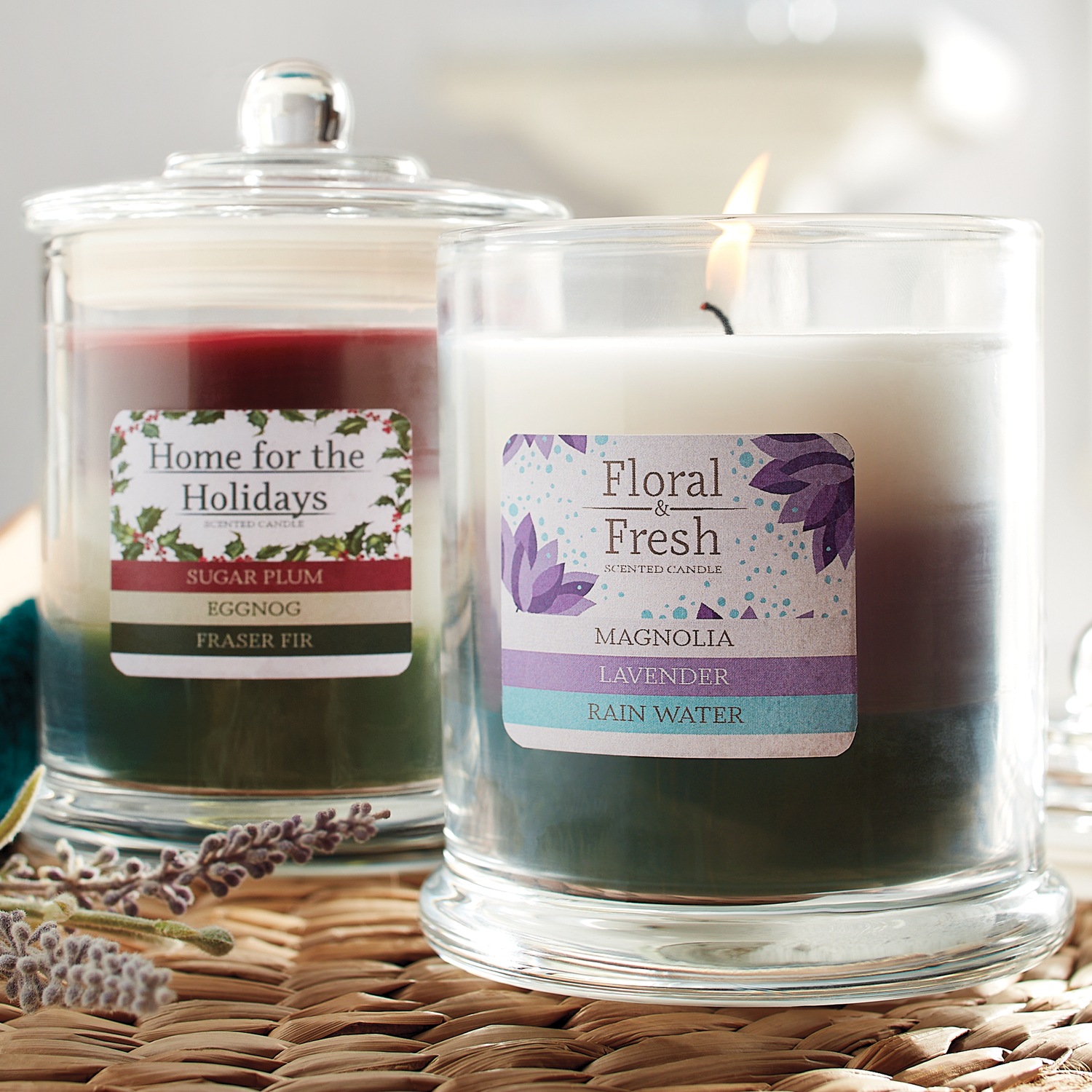 Triple Layer Candle | Ginny's