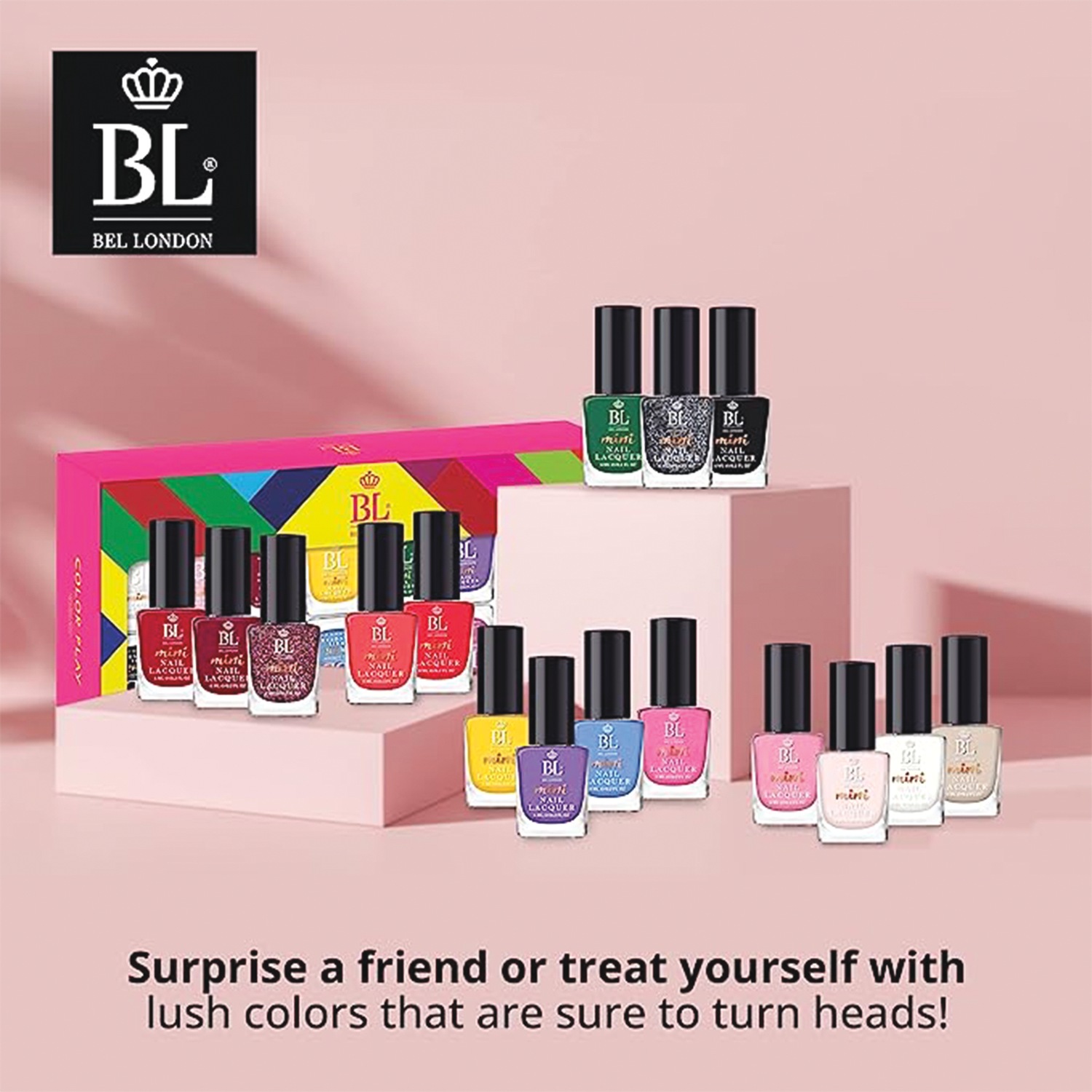 Bel London Color Play 16-Piece Nail Polish Set | Ginny's