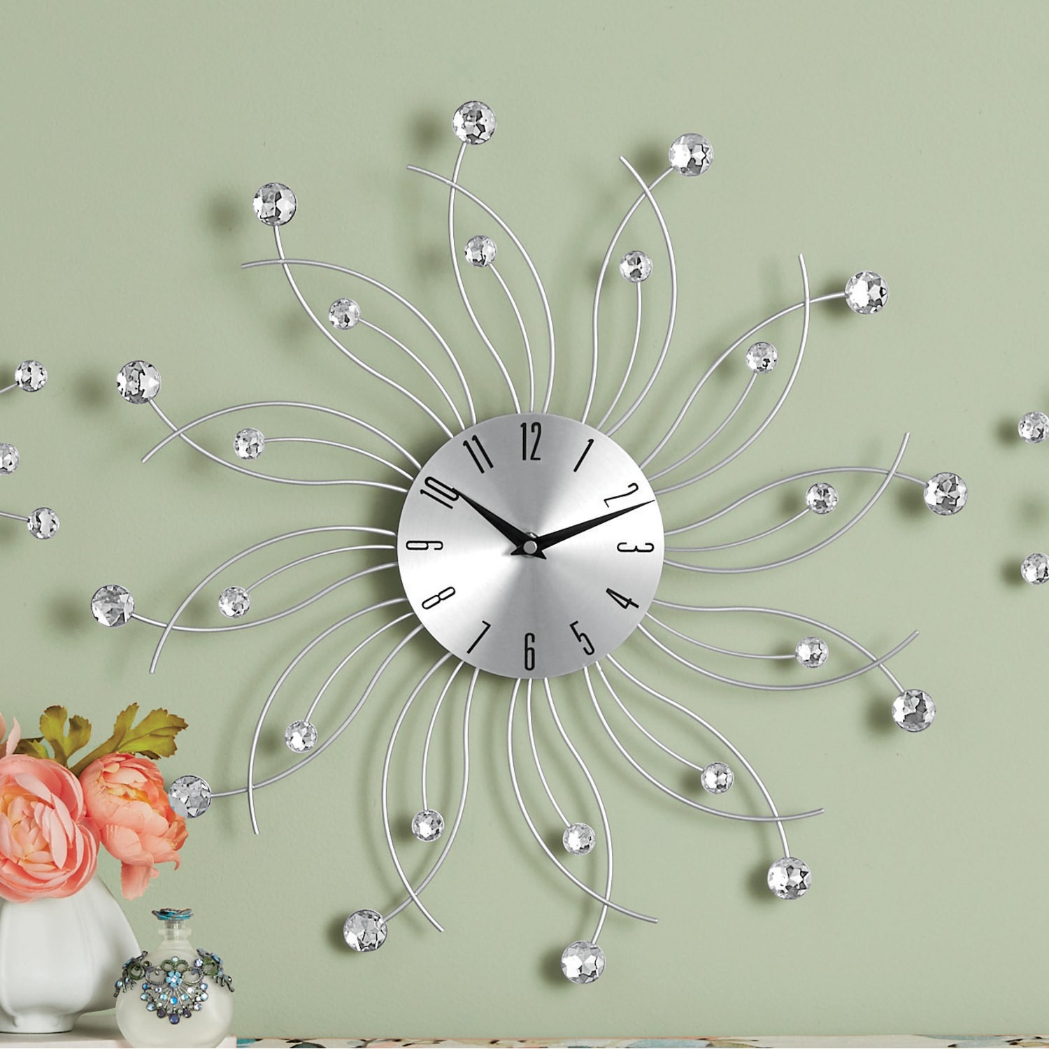 Gem Sparkle Wall Clock | Ginny's