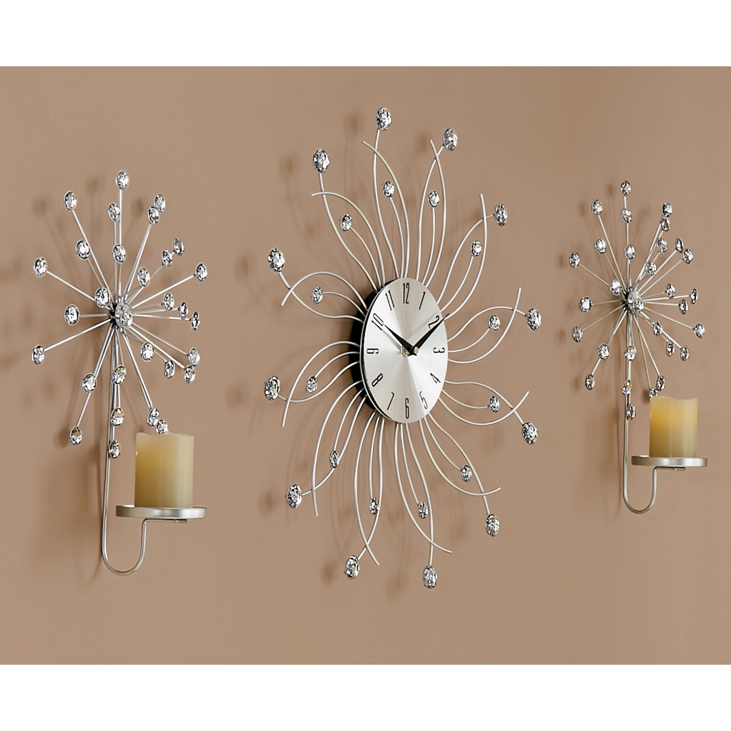 Gem Sparkle Wall Clock | Ginny's
