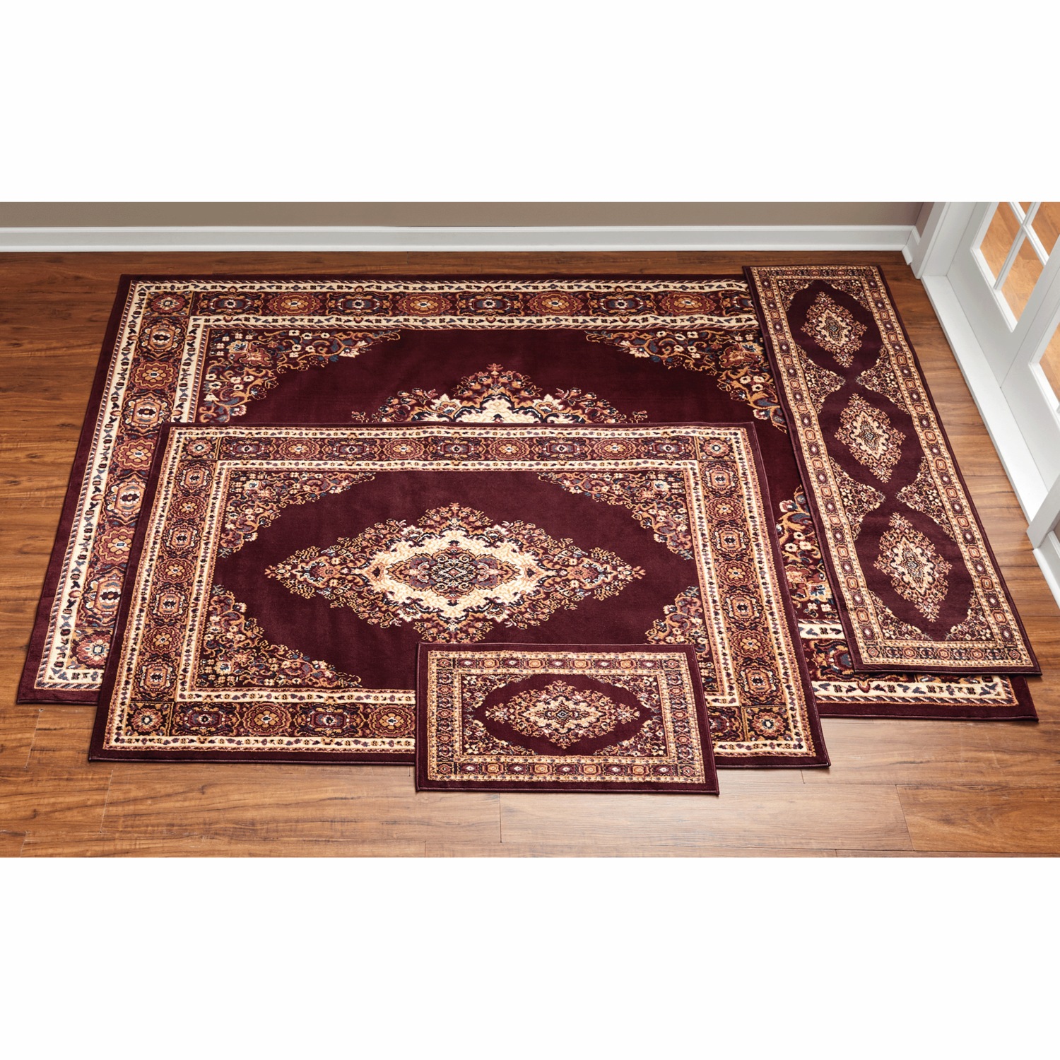 4-Piece Cathedral Rug Set | Ginny's