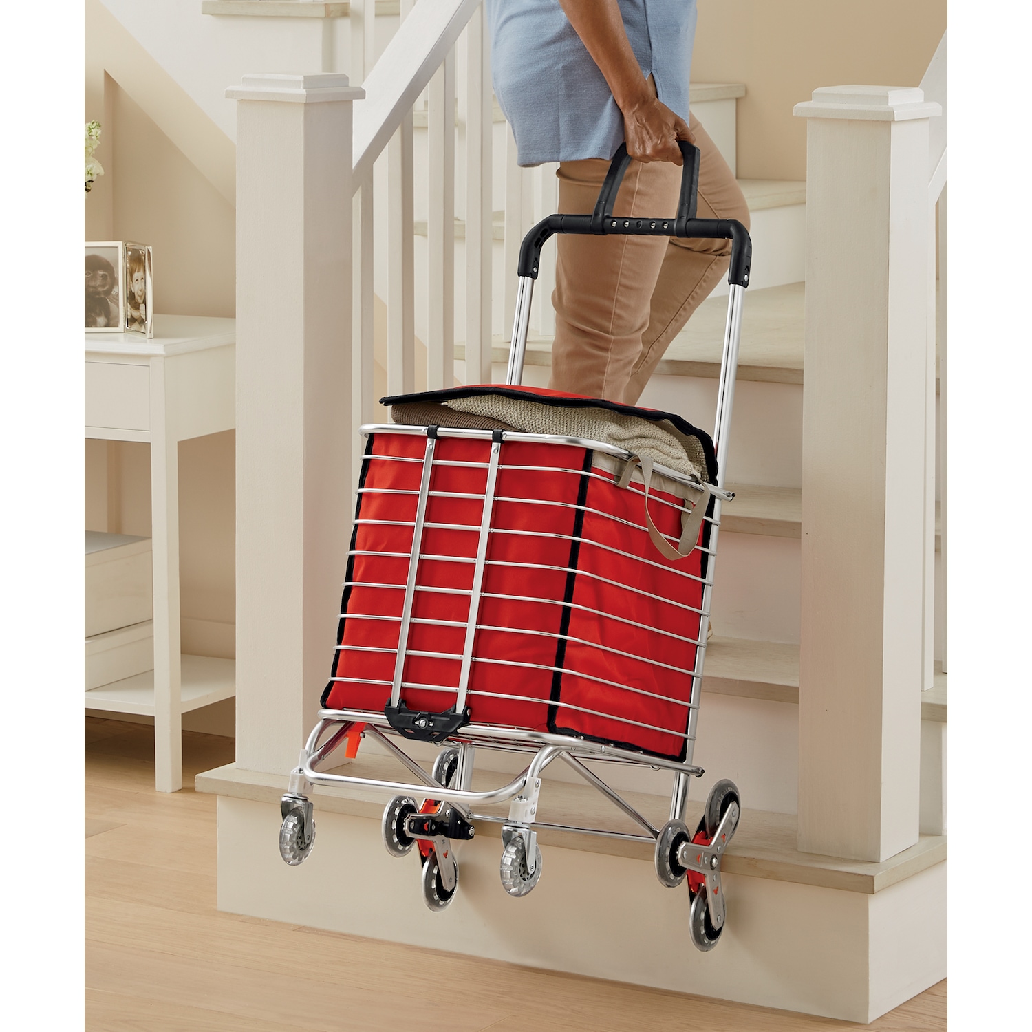 Jumbo Stair Climbing Shopping Cart | Ginny's