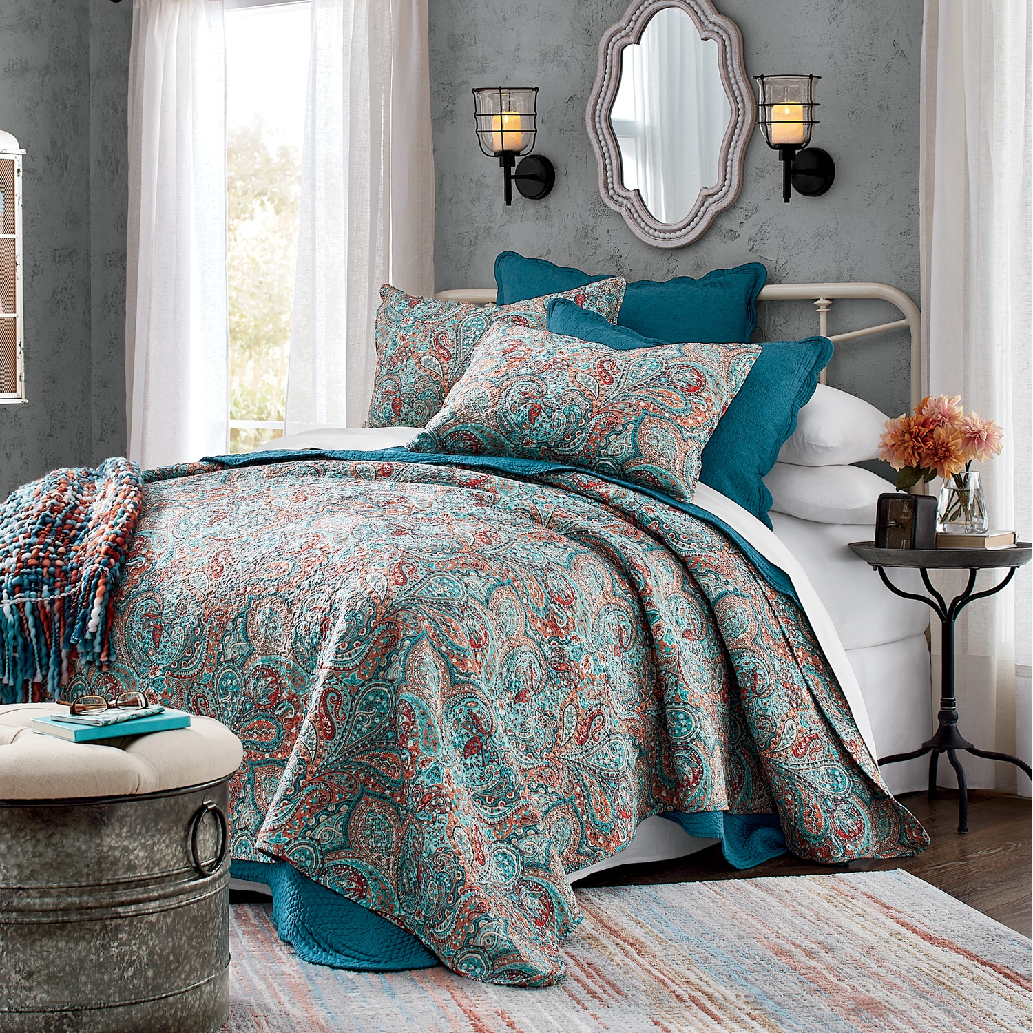 Metal Cage Wall Sconce | Ginny's