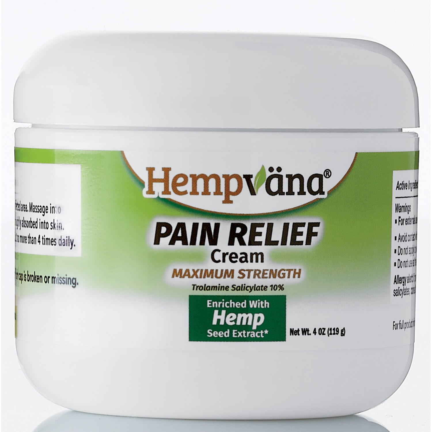 Hempvana Pain Relief Cream | Ginny's