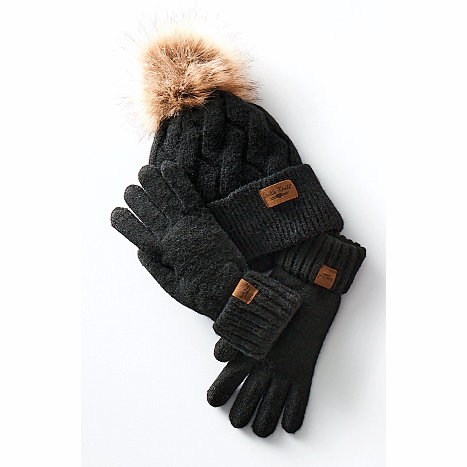 Britt's Knits Mainstay Hat and Tech Glove Set | Ginny's