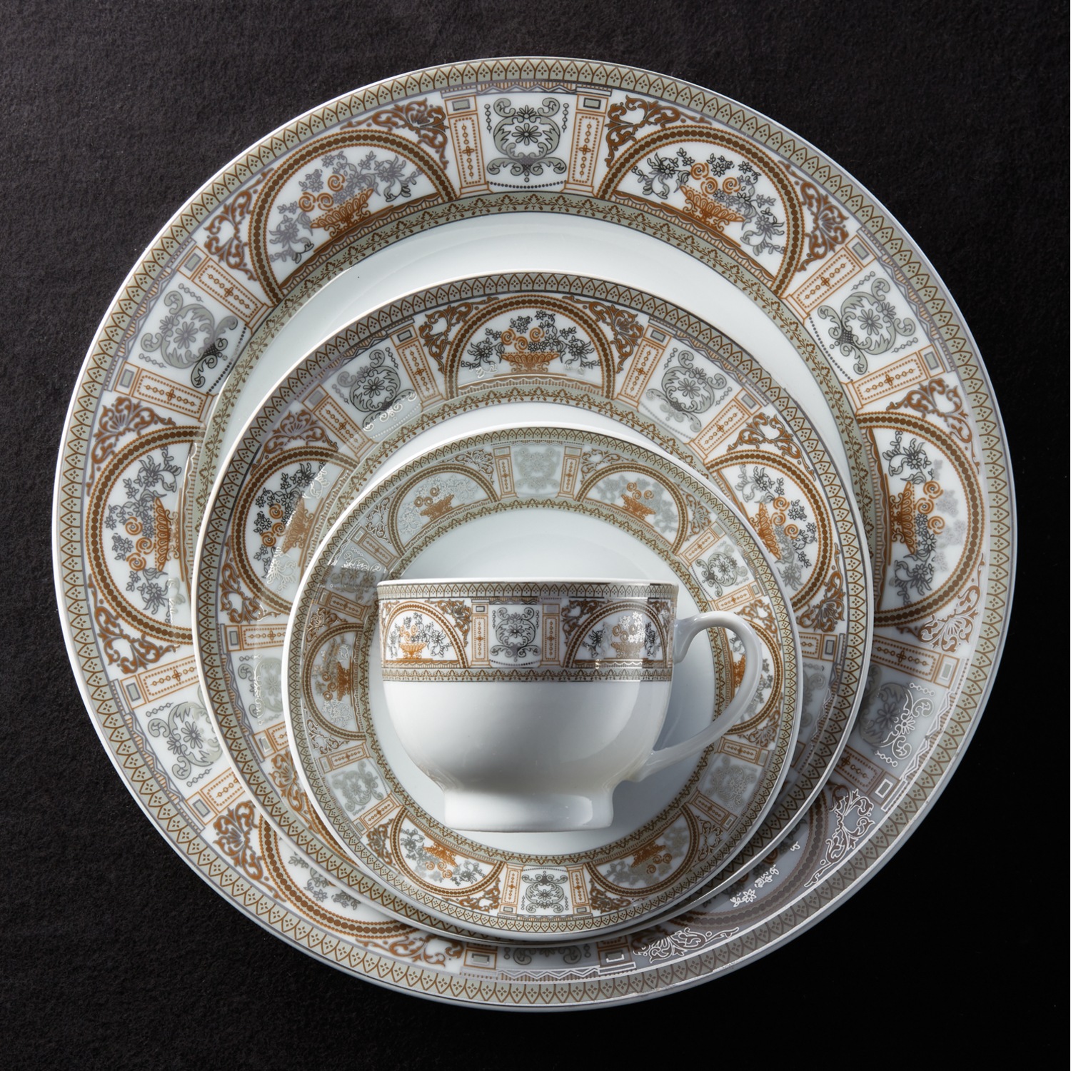 47-Piece Accent Dinnerware Set | Ginny's