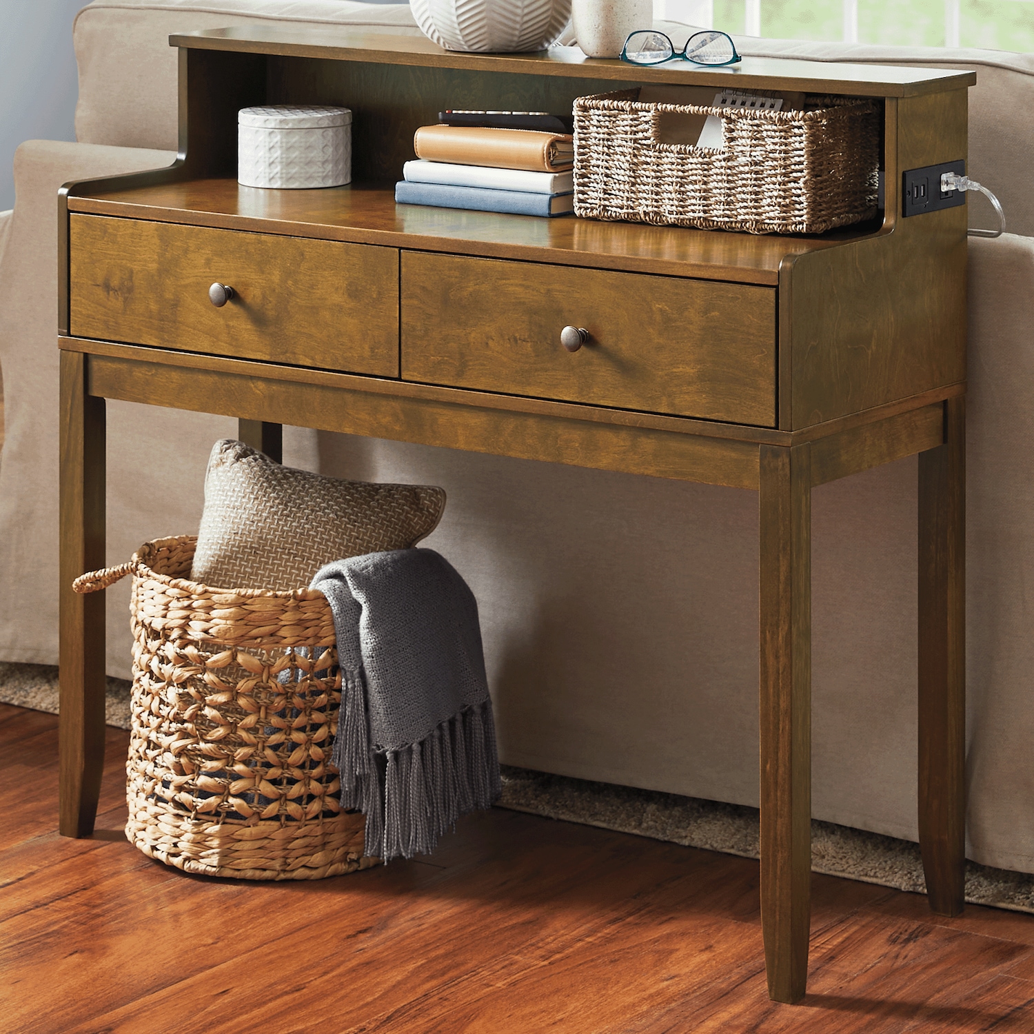 Powered Console Table | Ginny's