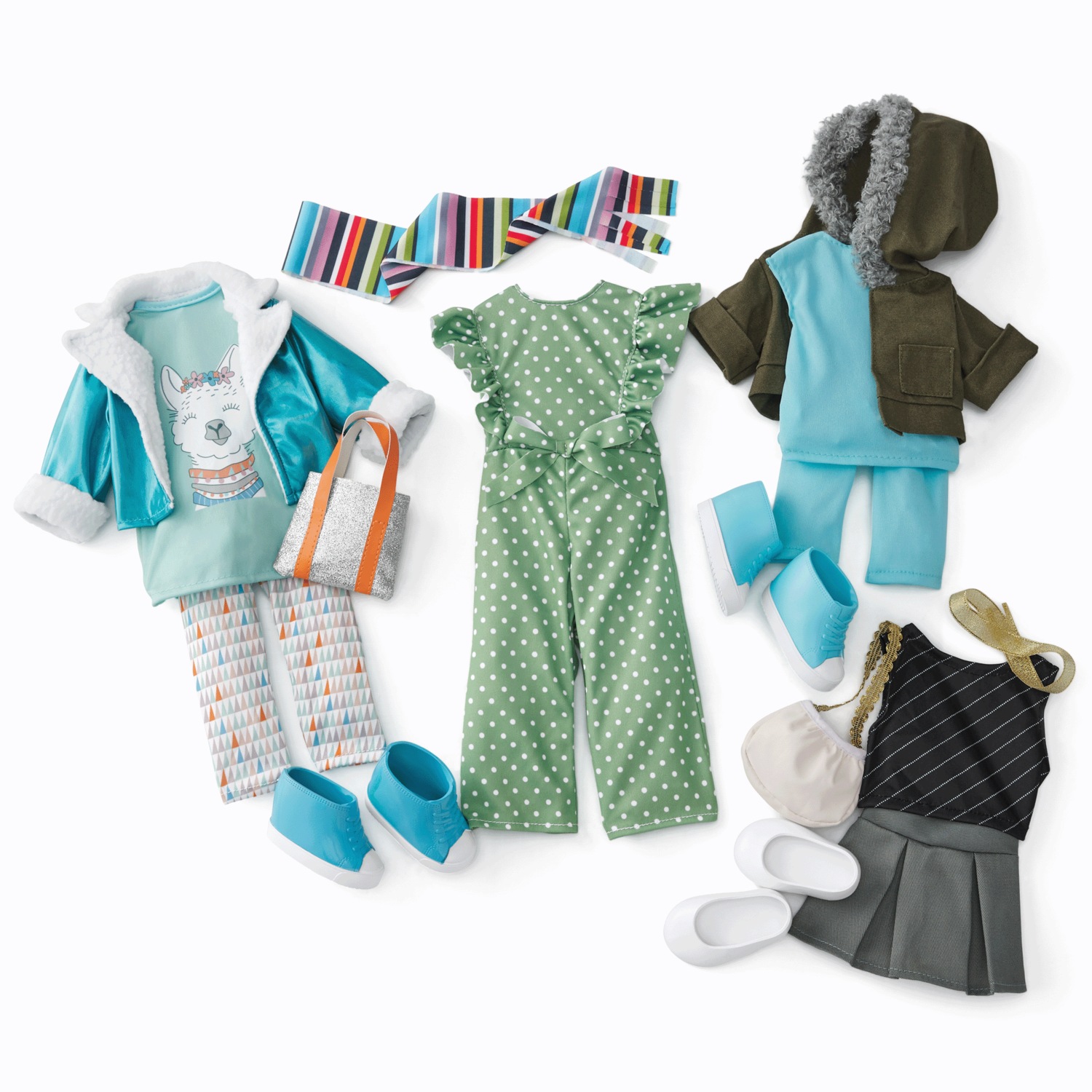 Set of Three 18" Doll Outfits | Ginny's