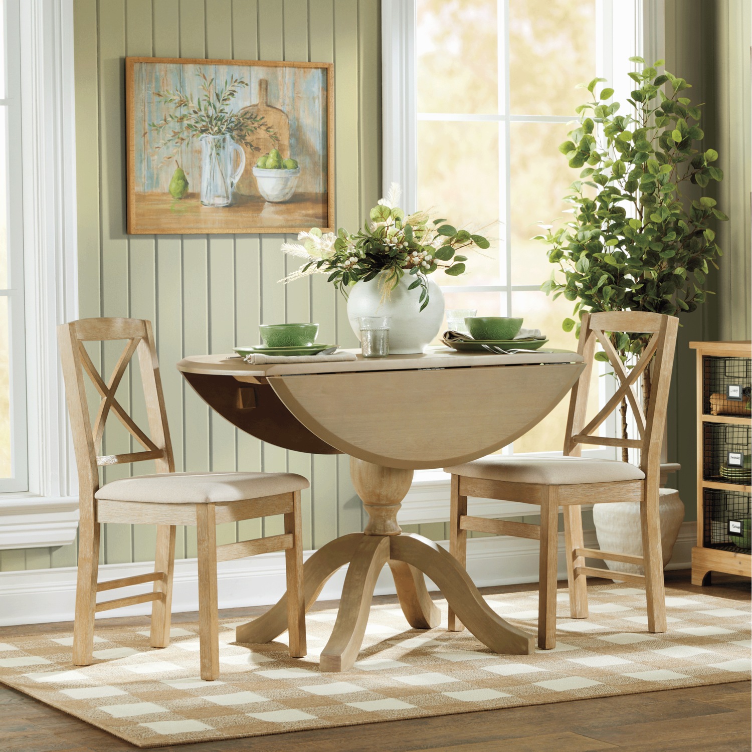 Torino Drop-Leaf Dining Table | Ginny's