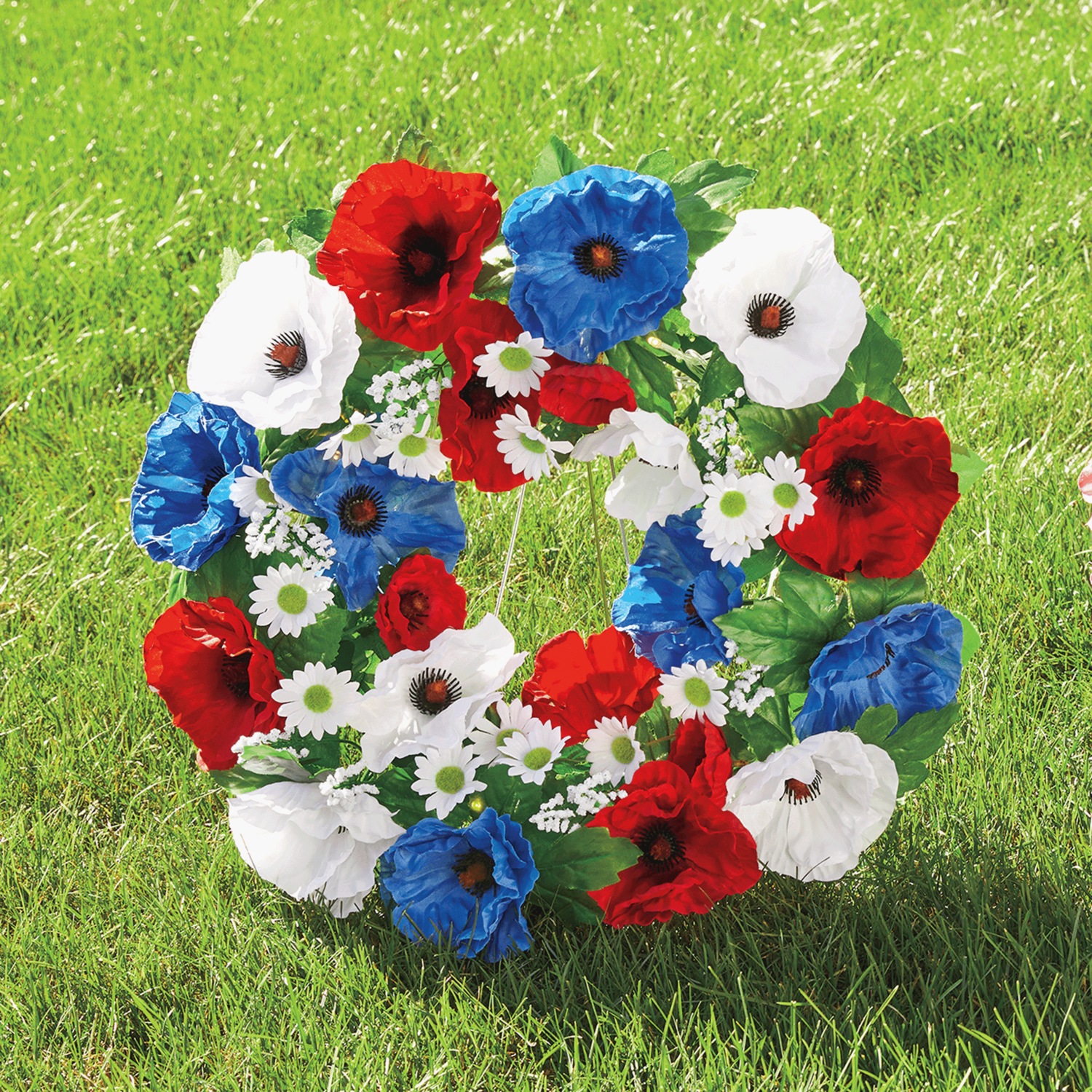 Solar Memorial Wreath | Ginny's