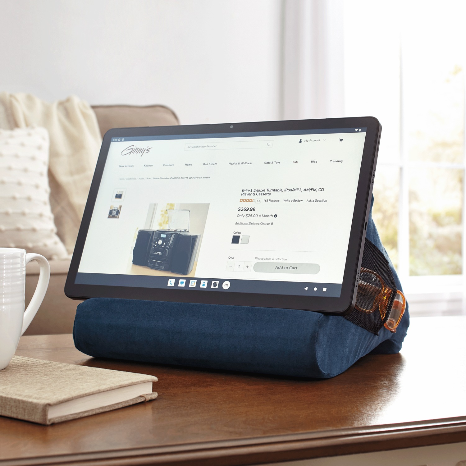 Tablet Pillow Stand | Ginny's