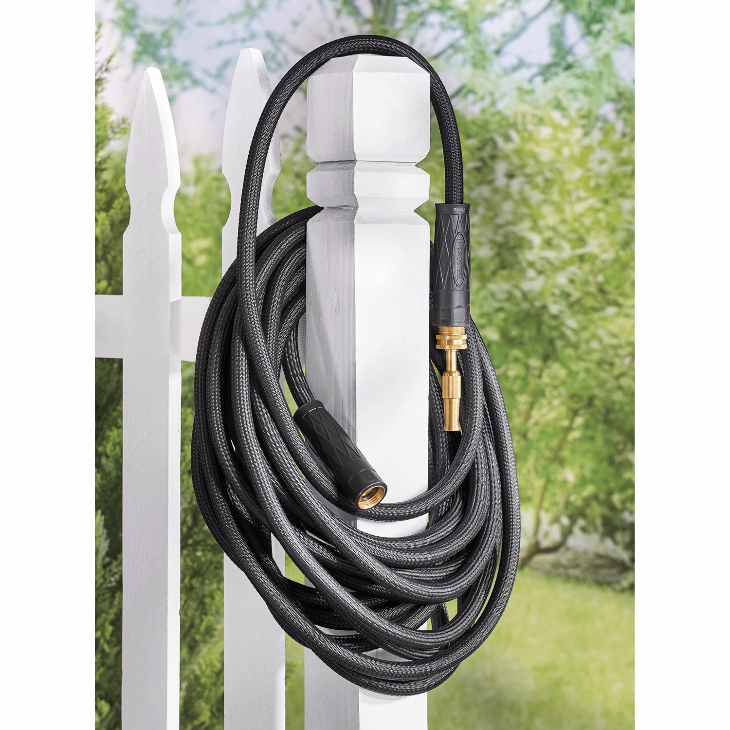 Hydrosteel Pro 50-Foot Heavy Duty Ultra Durable Steel Garden Hose | Ginny's
