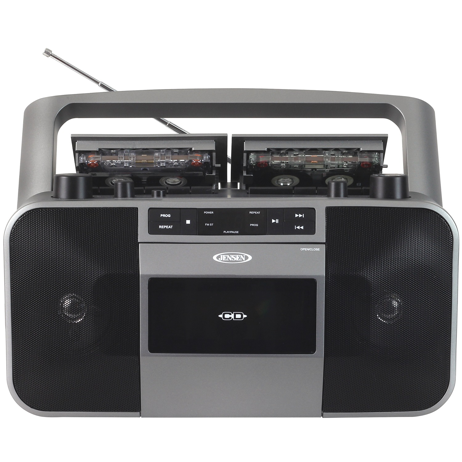 JENSEN Dual Cassette CD Boom Box | Ginny's