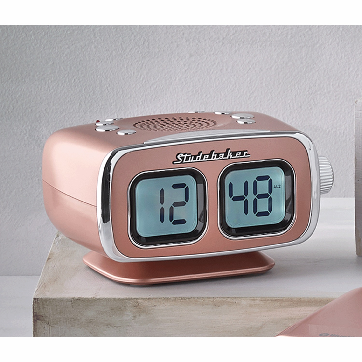 Studebaker Retro Digital Clock with Bluetooth | Ginny's