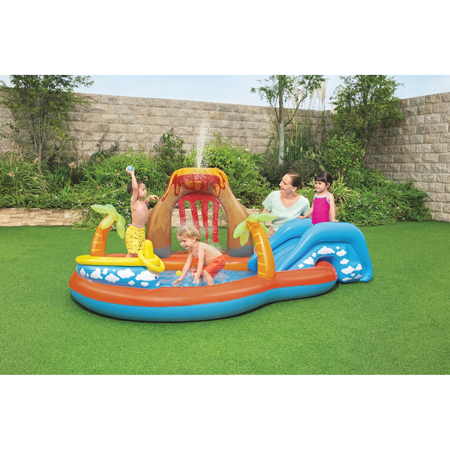 Bestway Lava Lagoon Inflatable Water Play Center | Ginny's