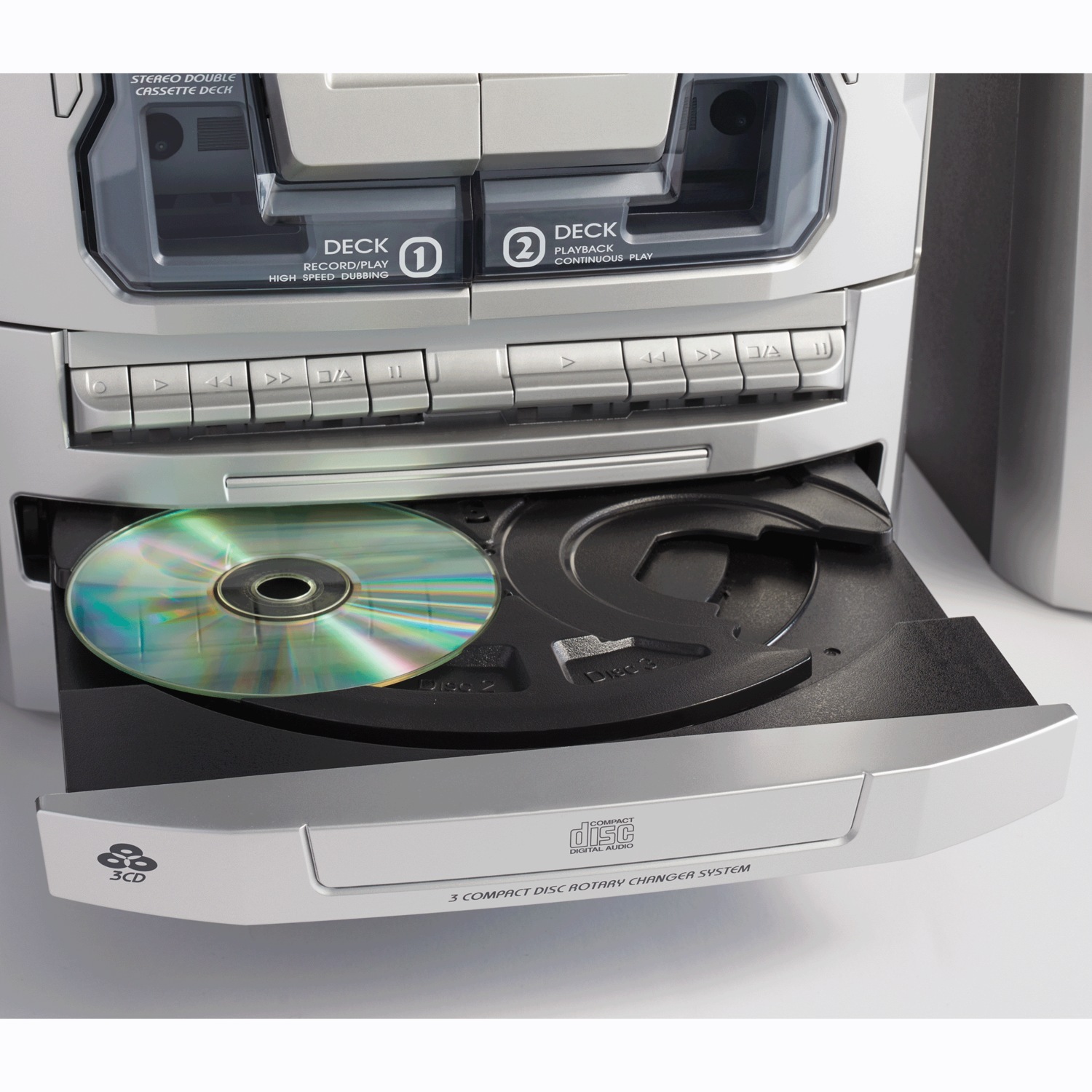 mini system with turntable