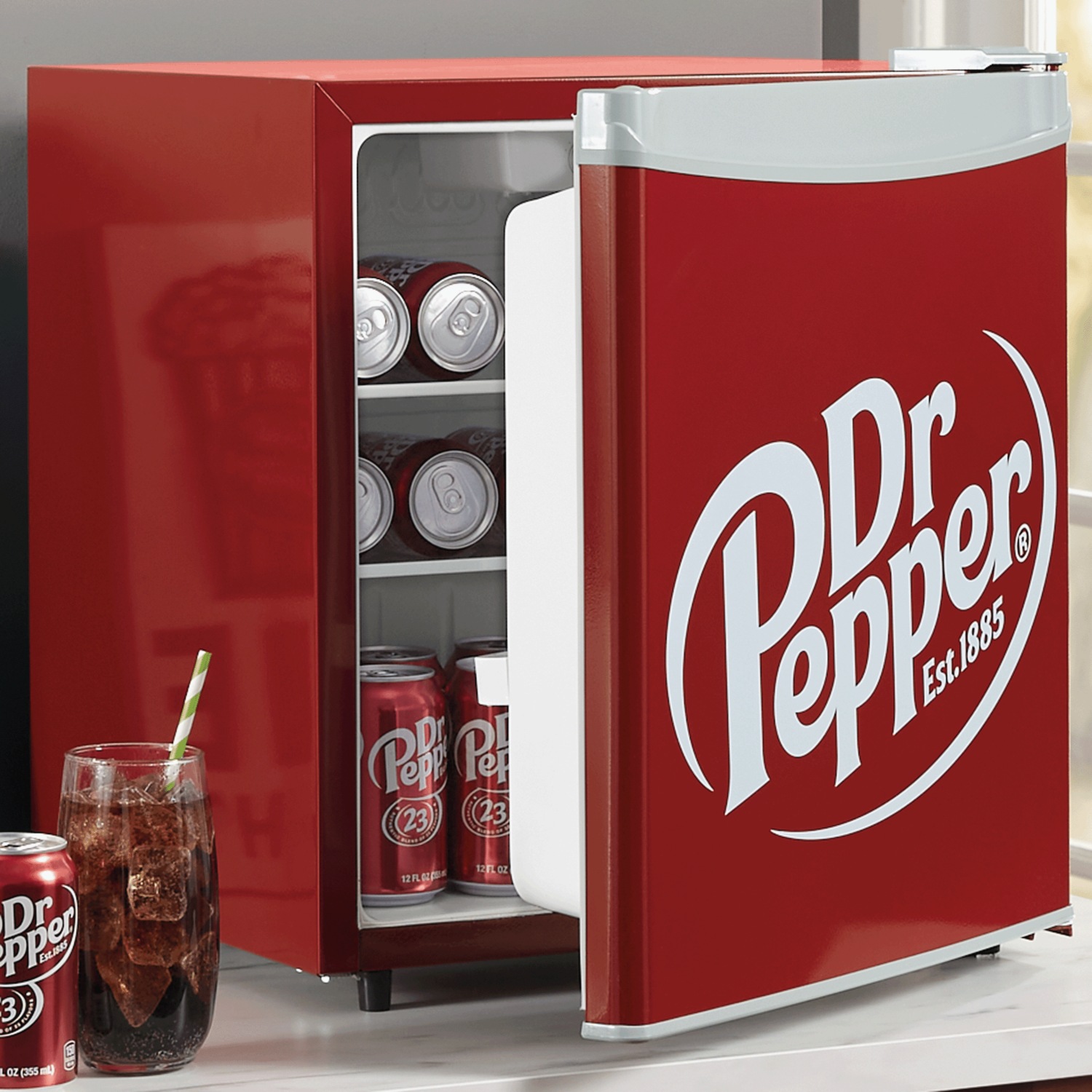 Branded Beverage 1.6 cu. ft. Compact Fridge | Ginny's